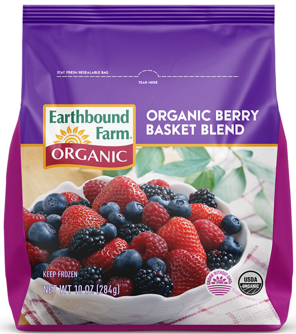 Frozen Organic Mixed Berries, Earthbound Farm 300g - SmoothiesGo