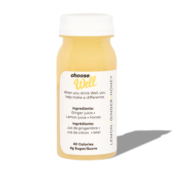 Be well Elixir Lemon Ginger Honey Shot , 60ml - SmoothiesGo